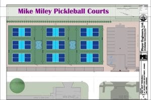 Expansion of Mike Miley Pickleball Courts