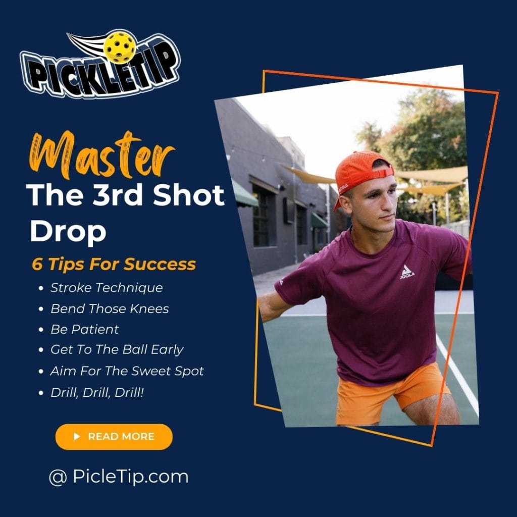 Pickleball Drop Shot: 5-Step 3rd Shot Fix for Floaters & Net Hits